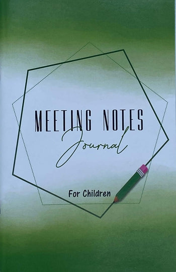 Meeting Notes Journal – Christadelphian Library