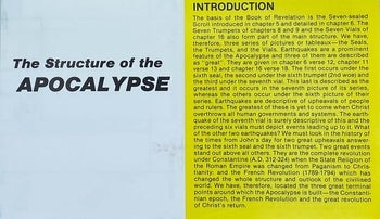 The Structure of the Apocalypse - Colored Chart – Christadelphian Library